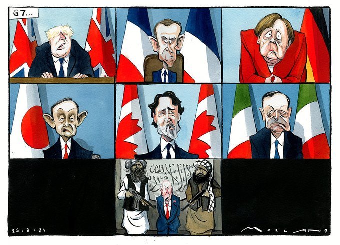 Major UK Paper Slams Biden for Afghanistan Debacle with Scathing ...