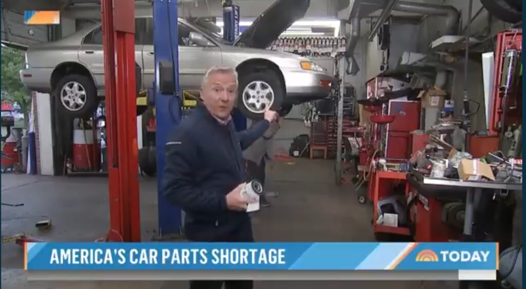 Supply Chain Shock: Today Show Reports Shortages in Parts and Labor ...