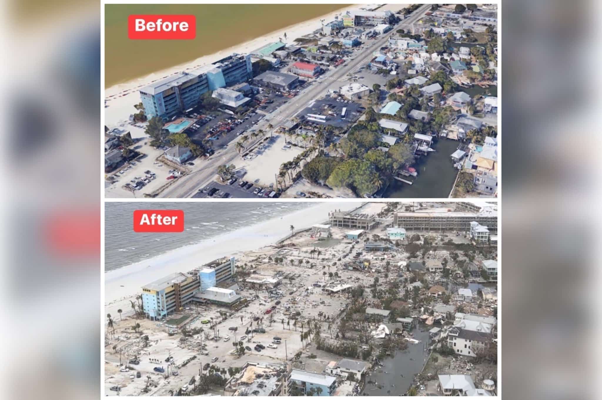 Aftermath of Category 4 Storm “Hurricane Ian” Shows Massive Destruction Along Florida’s West ...