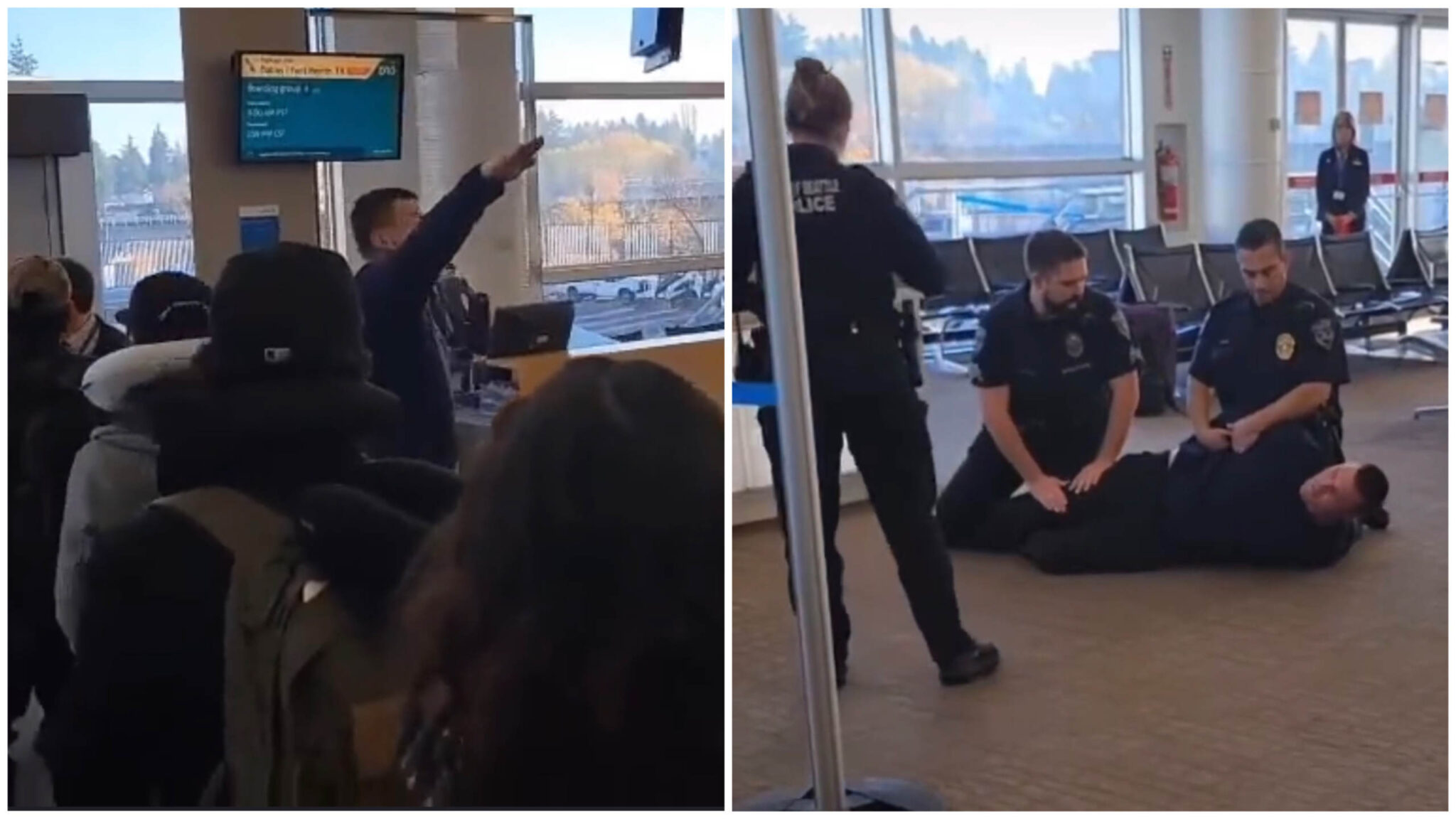 “Heil Hitler” – Man Arrested at Seattle Airport for Doing Nazi Salute ...