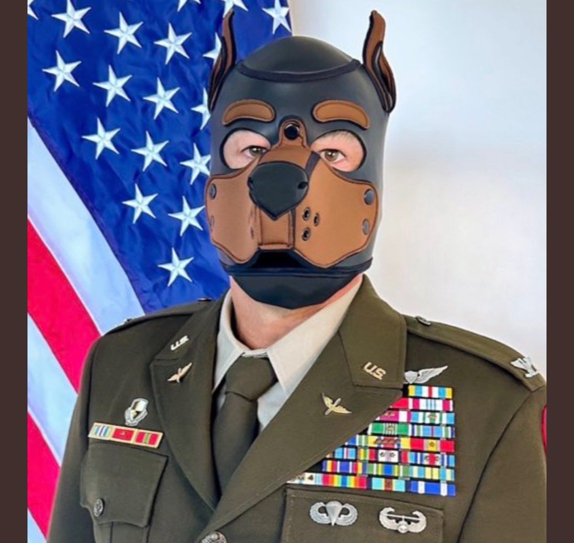 SICK: US Army Col. Poses in Uniform with “Pup Mask” – Secret Army Pup ...