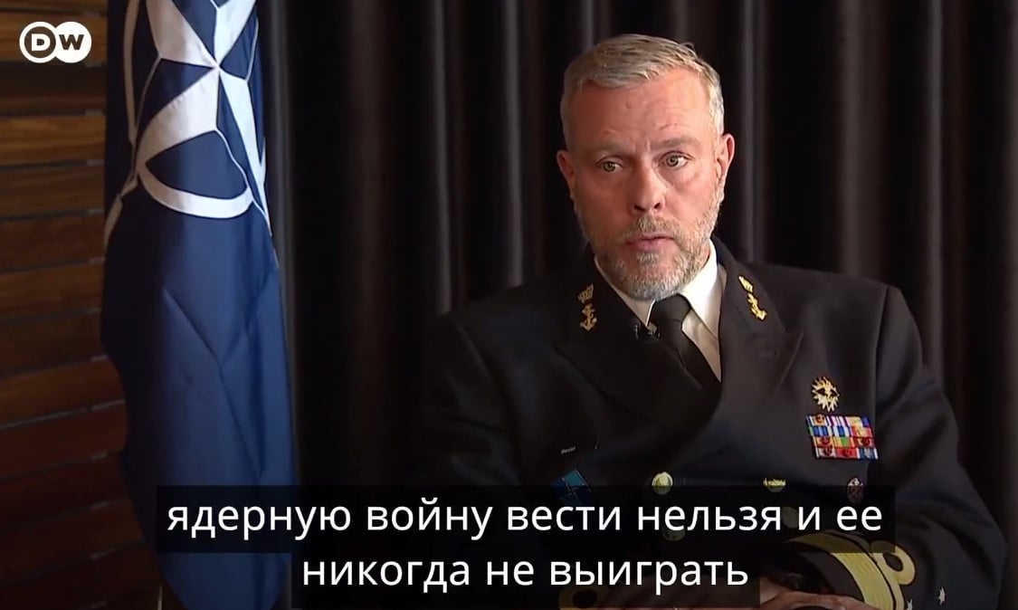 Head of NATO Military Committee Admiral Rob Bauer: NATO Is Ready for a ...
