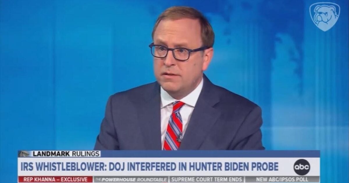 ABC’s Jon Karl Stuns Democrat Rep, Asks About IRS Whistleblower Claims ...