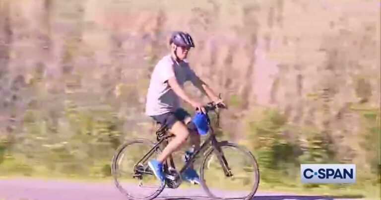 Joe Biden Takes a Leisurely Bike Ride as Maui Burns (VIDEO) - Survive ...