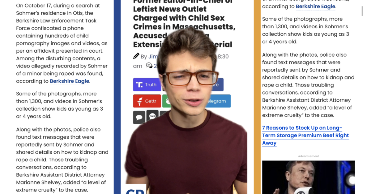 Victor Reacts: Former Editor-in-Chief of Leftist News Outlet Charged ...