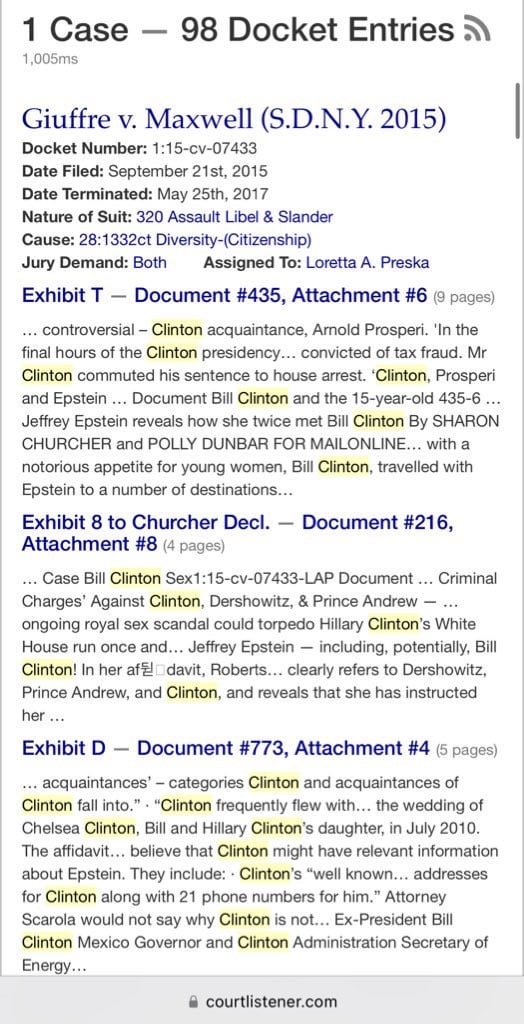 “Clinton Likes Them Young” – Wild Bill (DOE 36) Named Numerous Times in ...