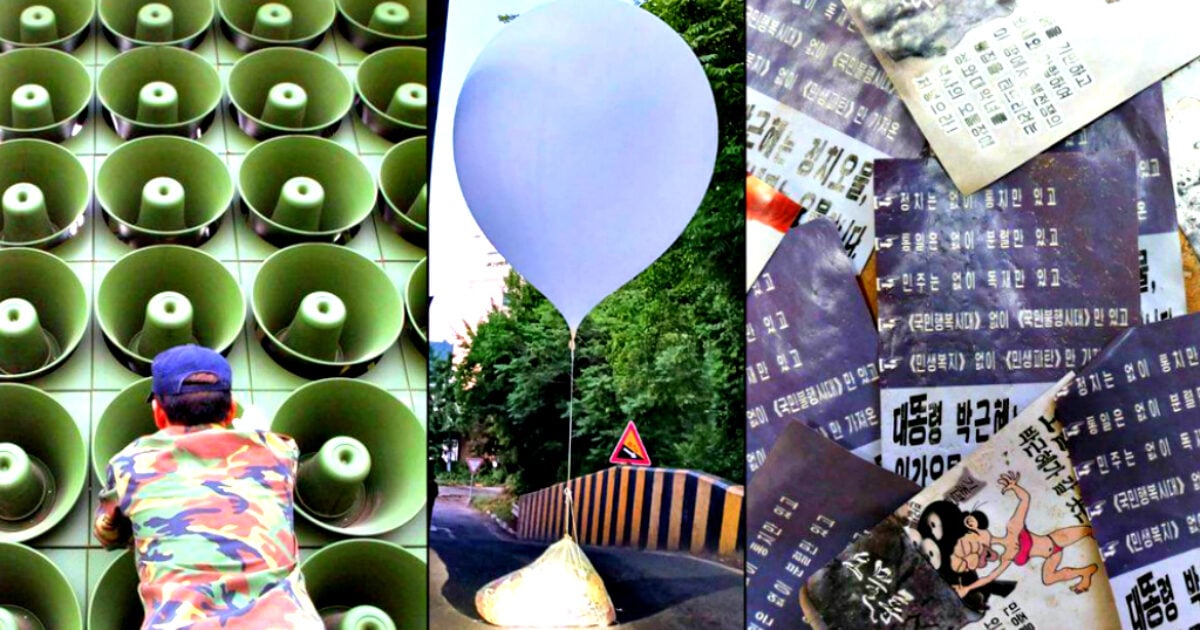Thundering Loudspeakers, Leaflets and Excrement Balloons: North and ...