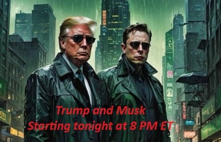 LIVE STREAM VIDEO: Elon Musk – Donald Trump Interview on X – Starting ...