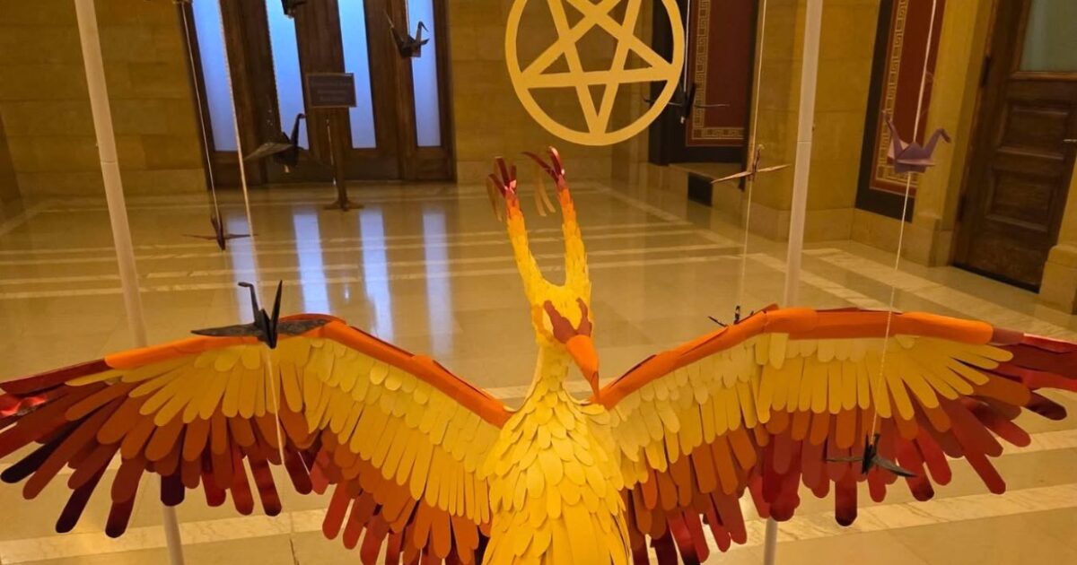 Tim Walz’s Minnesota: Satanists Set Up Holiday Display at State Capitol ...