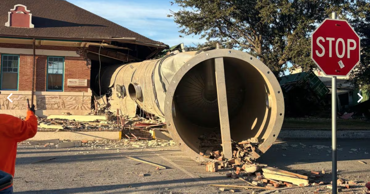 WATCH: Train Plows Through Tractor-Trailer, Derails and Crashes into Government Building – Two ...