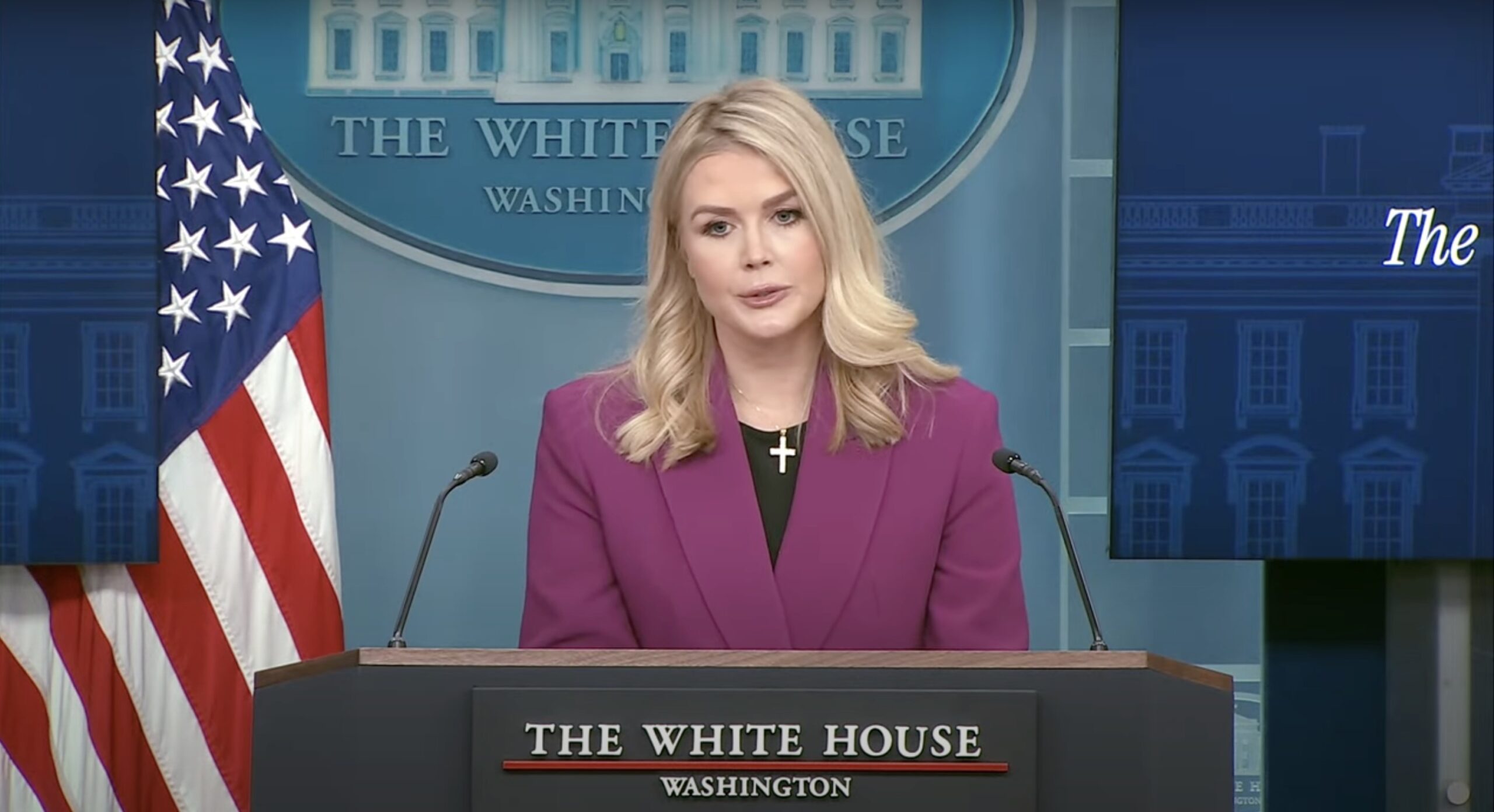 WATCH LIVE: White House Press Secretary Karoline Leavitt to Hold White House Press Briefing at 1 ...