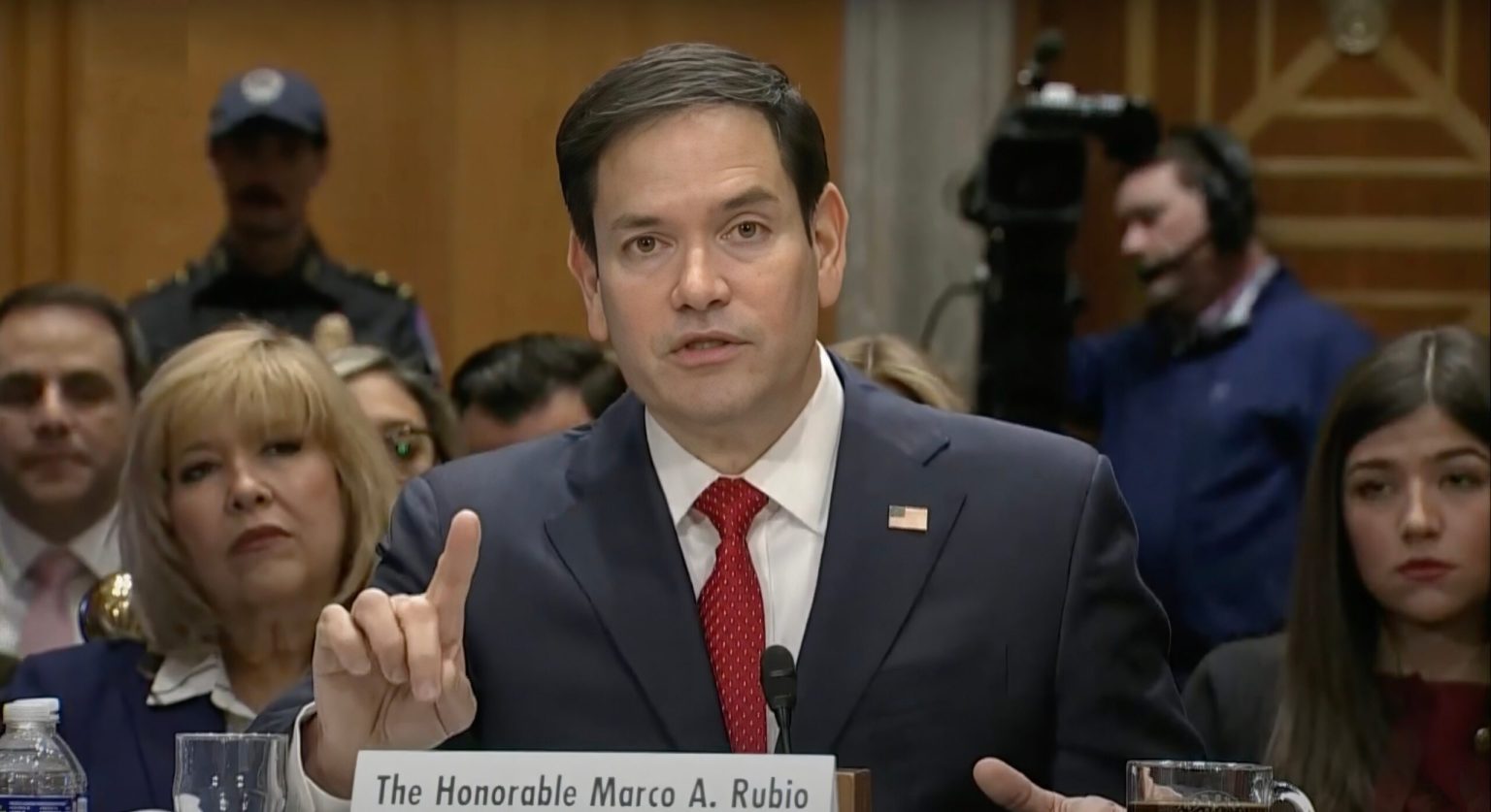 Marco Rubio Unanimously Confirmed by Senate as Secretary of State ...