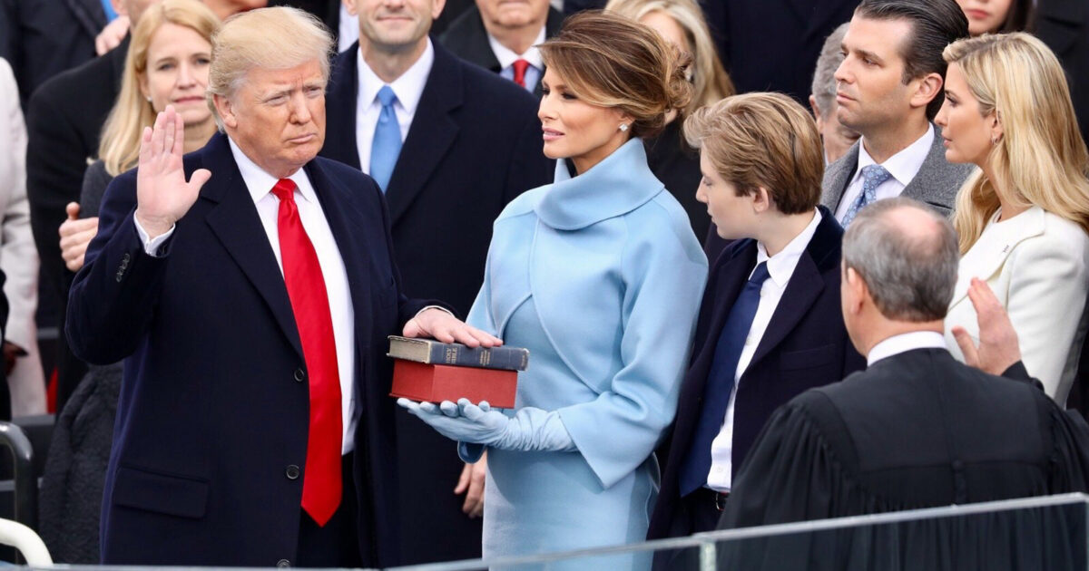 The Official Inaugural Portrait of 47th President of the United States ...