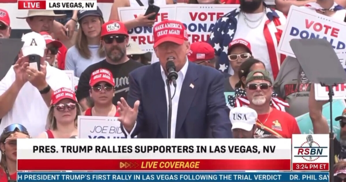 WATCH LIVE: President Trump Holds Post-Inauguration Rally in Las Vegas ...