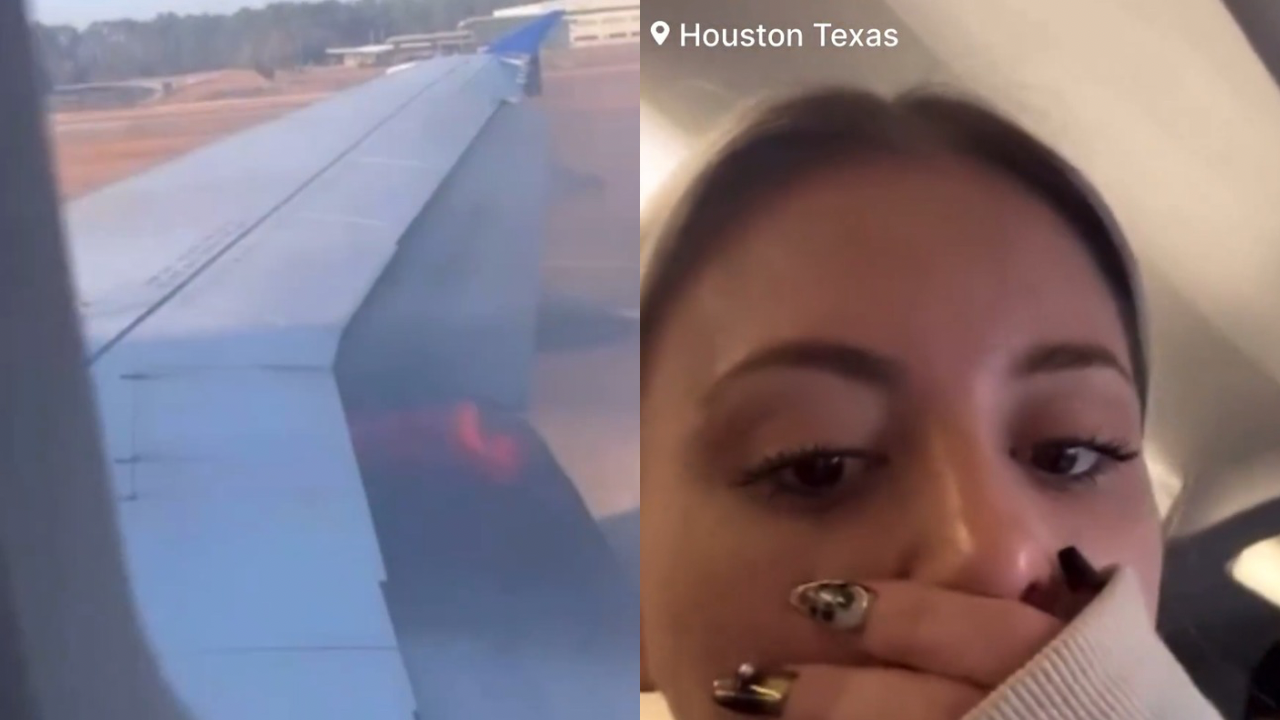 WATCH: Passengers Evacuated After Wing on United Airlines Flight Bursts into Flames Before ...