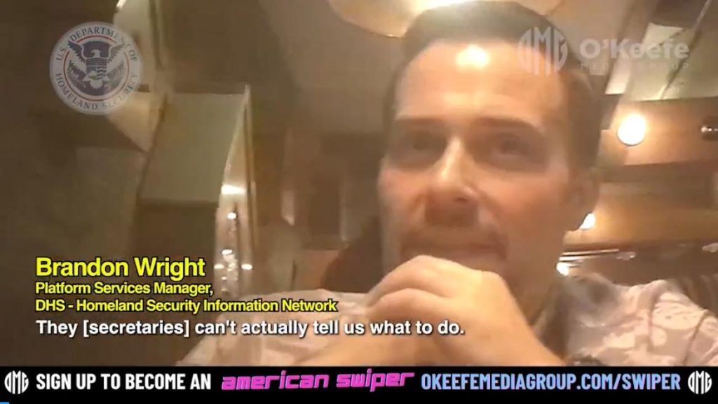 OMG: James O’Keefe Releases Undercover Video of DHS Official Admitting ...