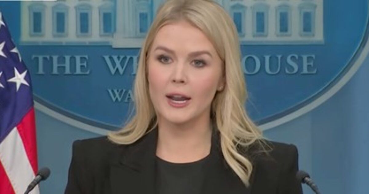 WH Press Secretary Karoline Leavitt Delivers a Brutal Reminder to ...