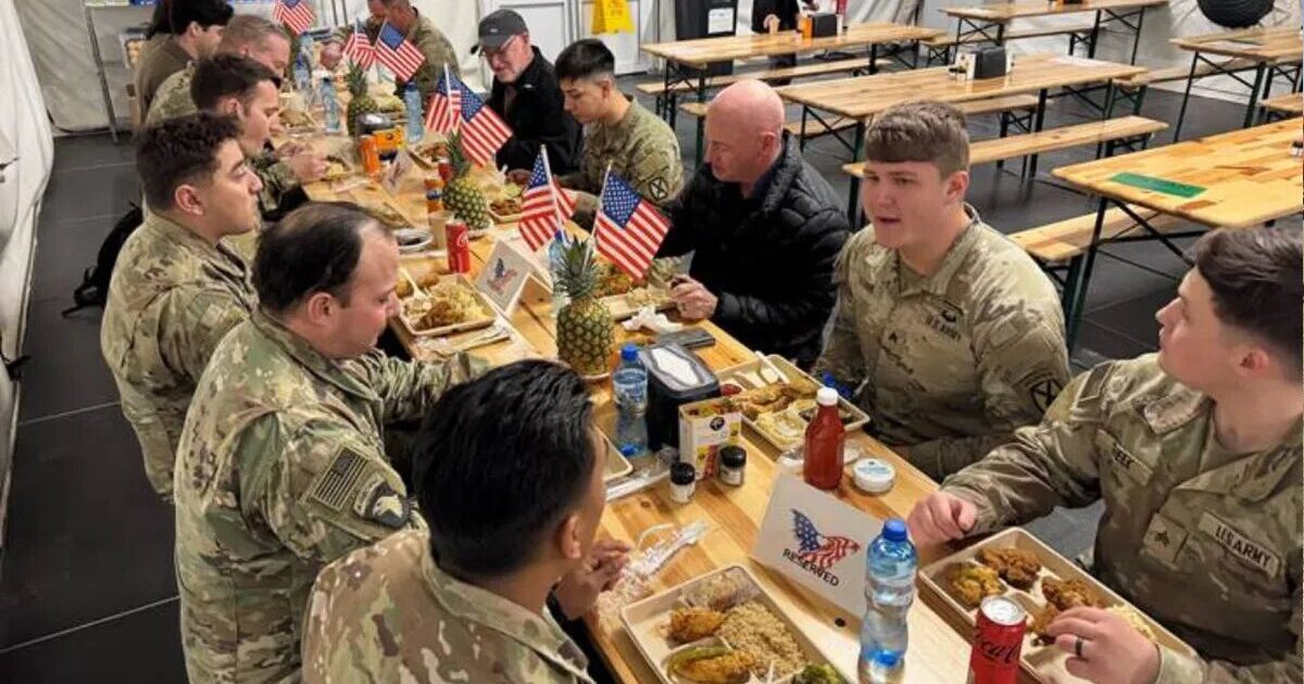 Democrat Senator Mark Kelly Visits Ukraine, Calls President Trump’s ...