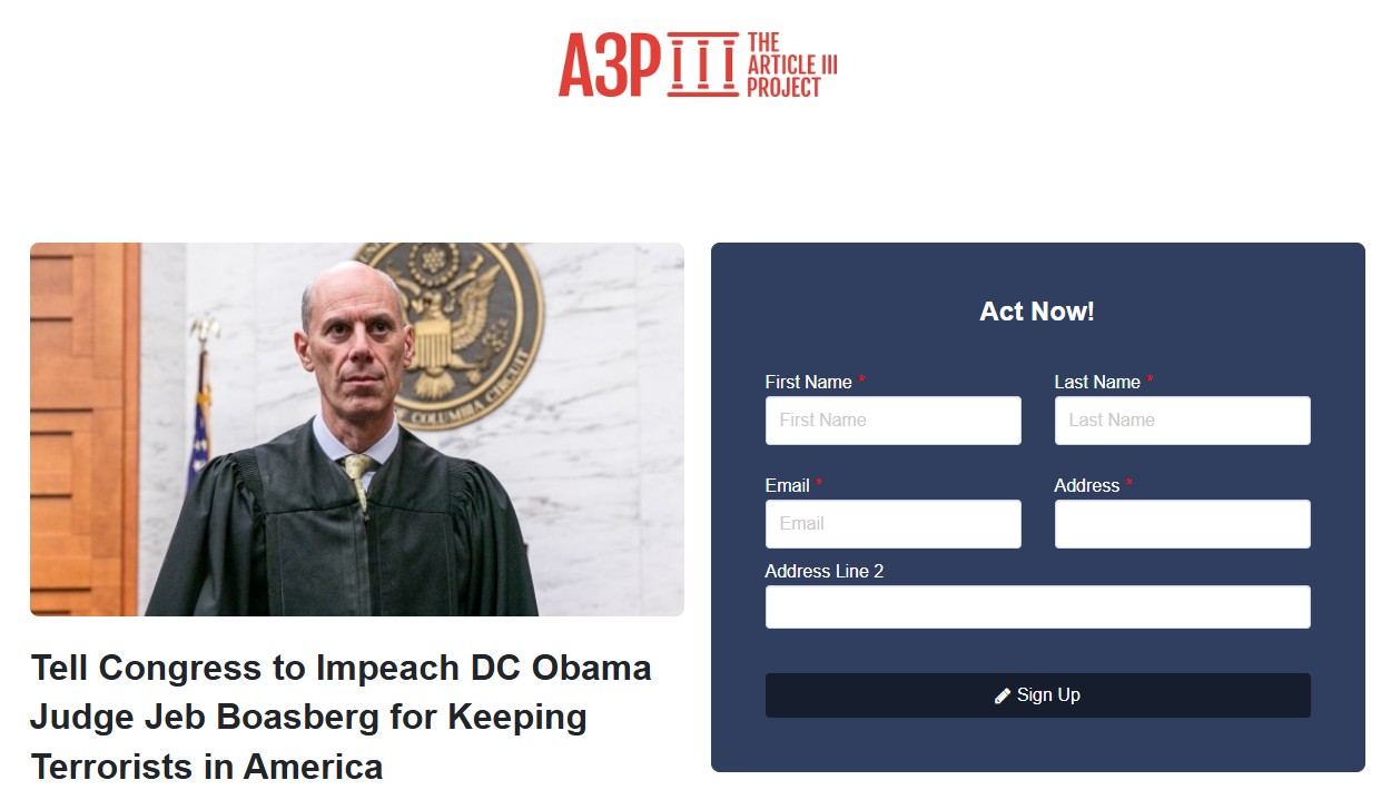 BREAKING: Article III Project, War Room and Rep. Brandon Gill Move to ...