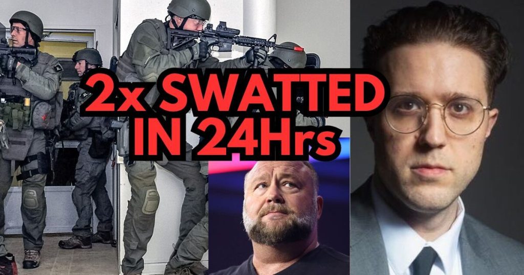 InfoWars Host Swatted 2x in past Day in Texas, Comes after Another ...