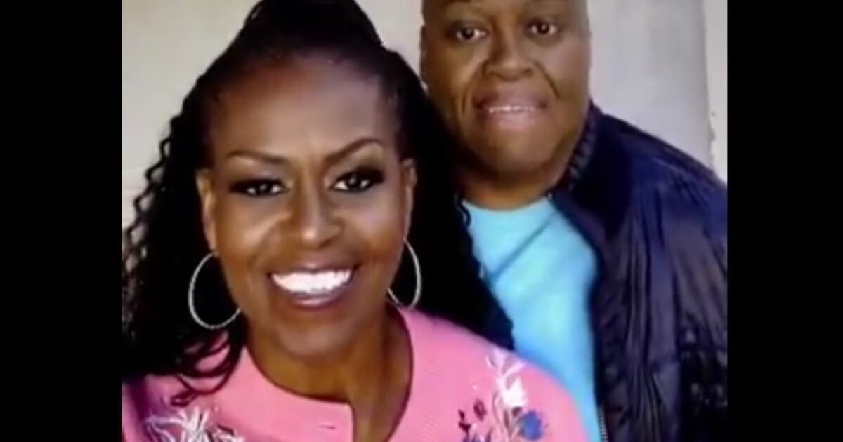 Michelle Obama and Her Brother Creep Everyone Out with Awkward Footage ...