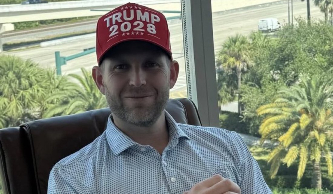 JUST IN: Eric Trump Showcases New “Trump 2028” Merchandise Signaling ...