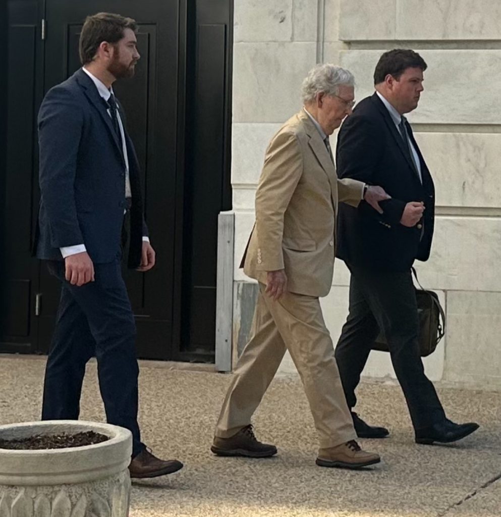 Senator Mitch McConnell in Frail, Incapacitated Condition | The Gateway ...