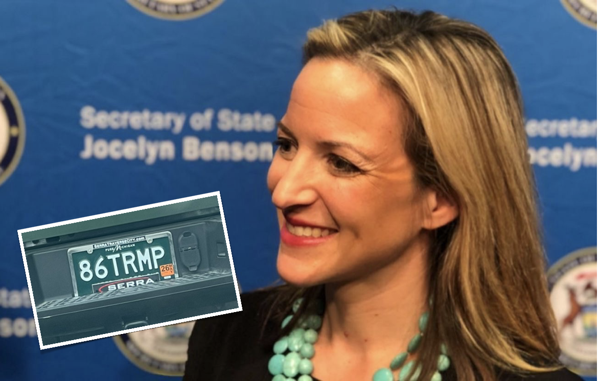 IT’S AGAINST MI SOS RULES To Issue A Personalized License Plate Calling ...