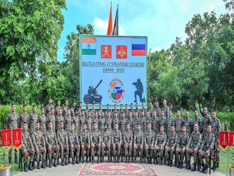 The EU Criticized India’s Participation In Zapad 2025 While The US Didn ...