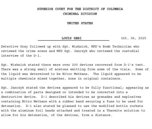 Deranged Leftist Arrested with 200 Explosives, Molotov Cocktails, and ...