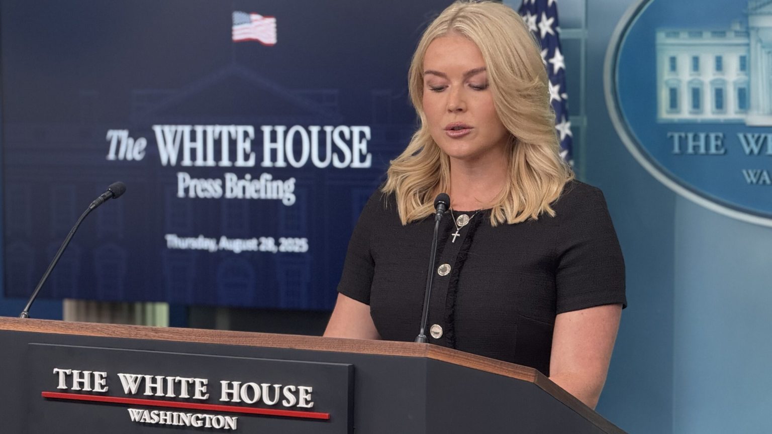 WATCH LIVE: Press Sec Delivers White House Briefing - 1 PM ET | The ...