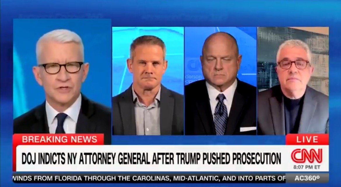 Anderson Cooper Torches Letitia James For Vowing to Target President ...