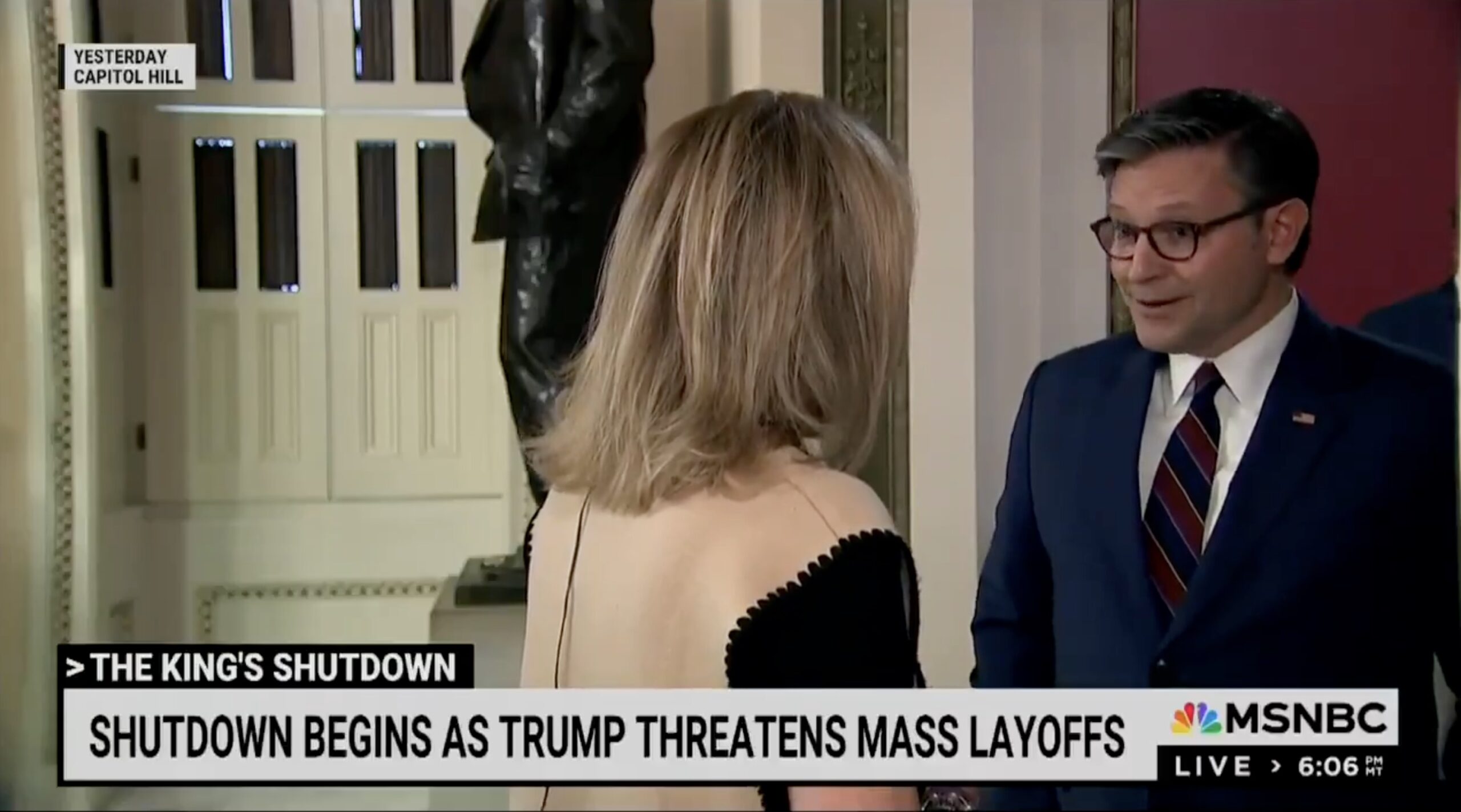 Democrat Rep. Madeleine Dean Confronts Speaker Johnson Over Trump’s Address to Generals — “The ...